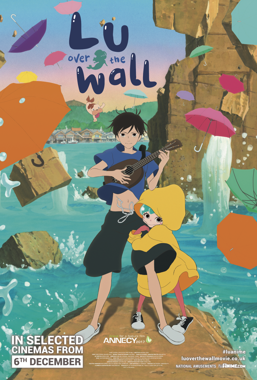 “Lu Over the Wall” Home Video Release Details – All the Anime