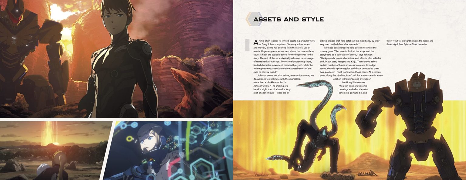 Books: The Art of Pacific Rim the Black – All the Anime