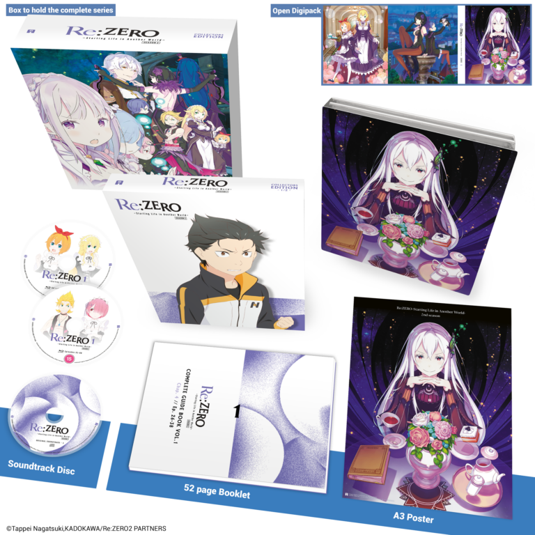 First look: Re:ZERO Season 2 Collector’s Edition Blu-rays – All the Anime